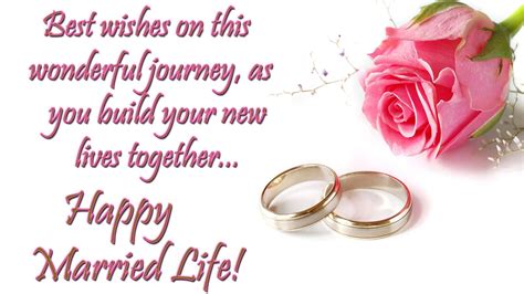 Happy Married Life Wishes Images Marriage Wishes