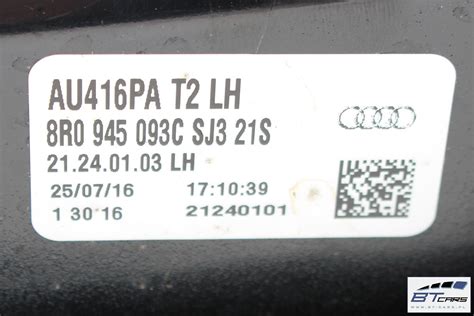 AUDI SQ5 Q5 TYŁ ZDERZAK tylny KLAPA BAGAŻNIKA FL LIFT 8R Kolor LY5Q