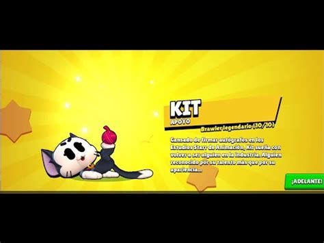 Desbloqueo Al Nuevo Brawler Legendario KIT Brawl Stars YouTube