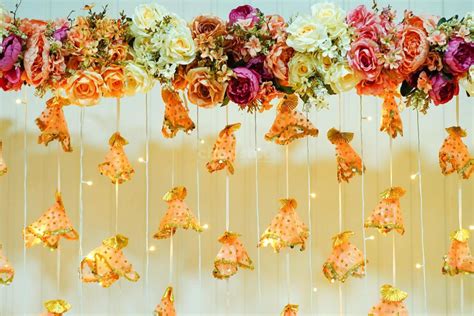 Celebrate Ganesh Chaturthi With Flowers Tassel Ganpati Decorations