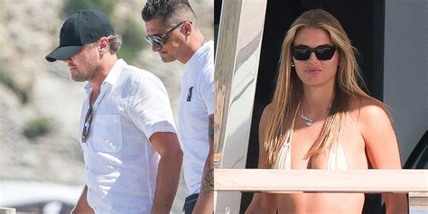 Leonardo DiCaprio Spotted With Love Island Star During Yacht Day In