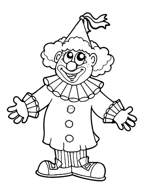 Coloriage Clown à imprimer sur ColoriageEnfant