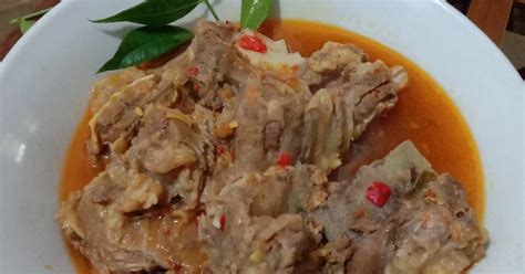 Resep Pindang Tulang Sapi Dg Daun Kedondong Oleh Tatik Asriasih Cookpad