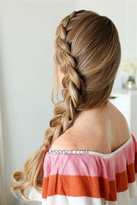 Dutch Side Braid Tutorial