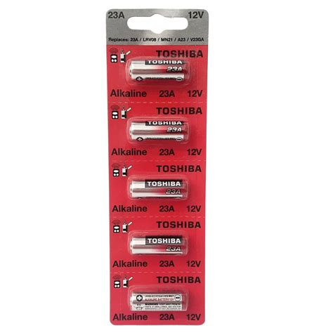 Pilha Bateria 23A 12v Toshiba Alcalina Shopee Brasil