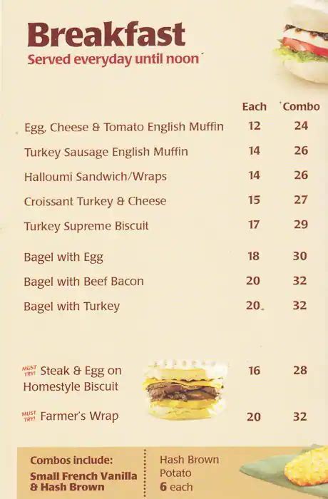 Tim Hortons Menu Menu For Tim Hortons Jumeirah 1 Dubai Zomato