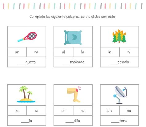 Aula De Apoyo Palabras Con S Labas Directas E Inversas