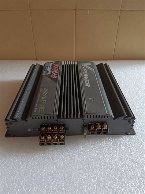 Alpine V Power Mrp F Power Amplifier Audio Soundbars Speakers
