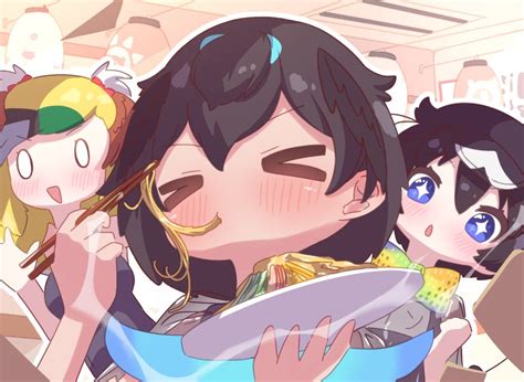 ユユム on Twitter RT sarutori31 ちゅるちゅる スク水フウチョウ冷やし中華部 けものフレンズ
