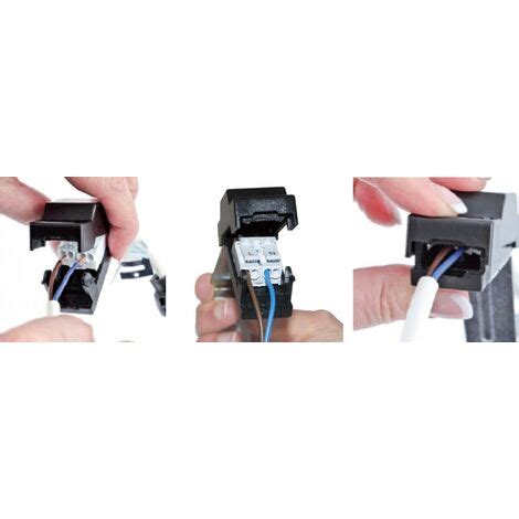 10 Lampenfassungen GU10 Keramik Automatisch 230V Klasse 2