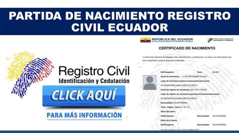 Pasos para sacar una partida de nacimiento en línea El Comercio