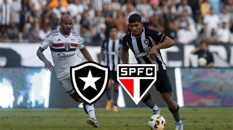 Transmissão de Botafogo x São Paulo ao vivo onde assitir online e na