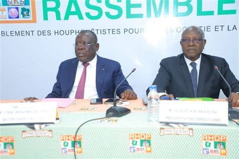 Le RHDP atteint le quota de représentation féminine pour les élections