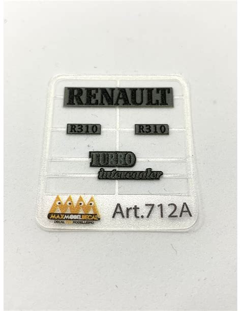 Renault Serie R 310 3D Model Truck Decals 1 24 Max Model