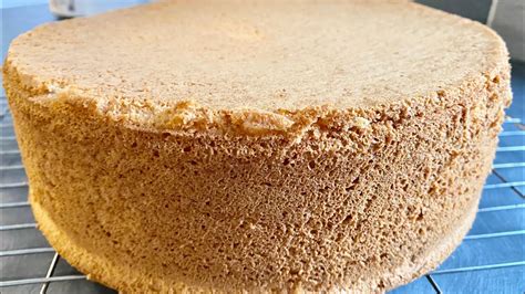 Perfect Chiffon Cake For Round Pan Youtube