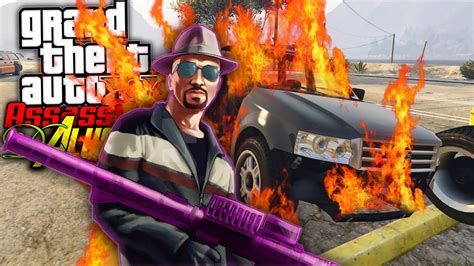Gta V Assassino De Aluguel Toquei O Terror Na Cidade Toda Gameplay