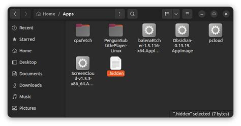 Hide Files And Folders In Linux With And Without Renaming
