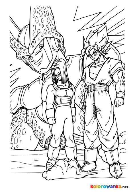 Kolorowanki Dragon Ball Kolorowanki Do Druku
