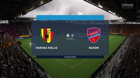 FIFA 23 Korona Kielce vs Raków Ekstraklasa Gameplay YouTube