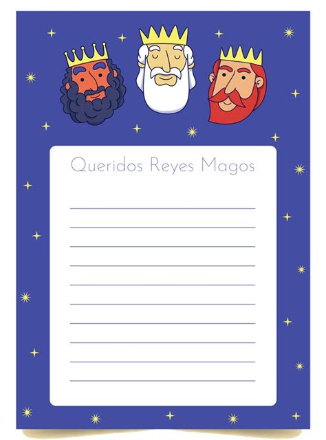Modelos De Cartas Reyes Magos