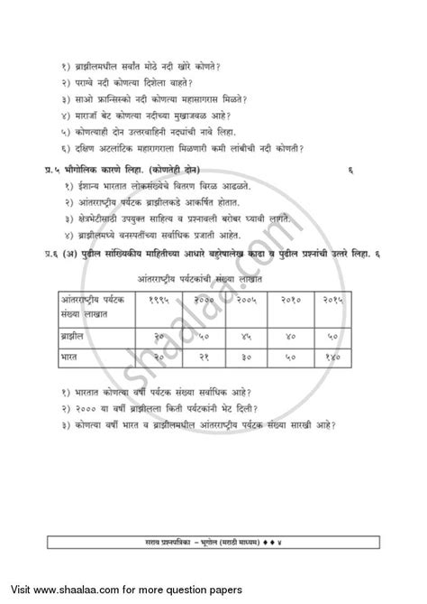 Geography भगल 2018 2019 SSC Marathi Medium 10th Standard Board