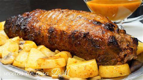 LOMO RELLENO PARA NAVIDAD FIN DE AÑO Y AÑO NUEVO Y COMO ABRIR EL LOMO