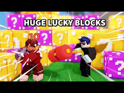 YOO Huge Lucky Block UPDATE Roblox Bedwars YouTube