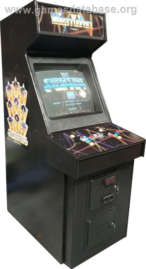 WWF WrestleFest Arcade Artwork Cabinet