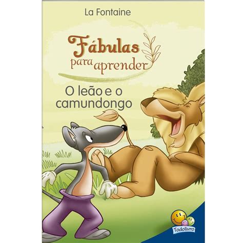 Livro Fábulas para aprender o leão e o camundongo em Promoção na