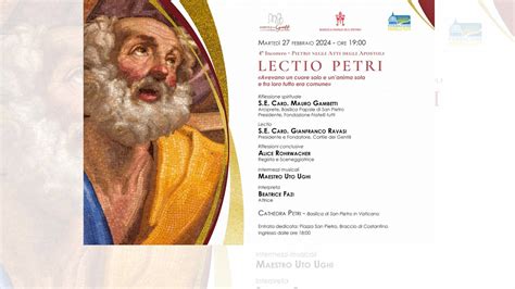 2 Ed Lectio Petri 4 Incontro Avevano Un Cuore Solo E Unanima Sola