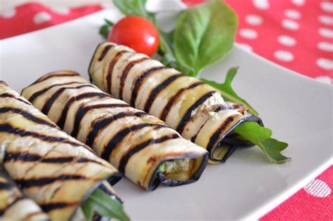 Involtini Di Melanzane Grigliate Il Cucchiaio Verde