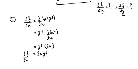 solved find both first partial derivatives f x y x 2 y 3