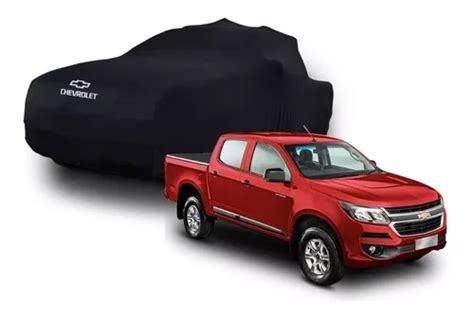 Capa Automotiva Chevrolet S10 Tecido Helanca Cor Preta Parcelamento