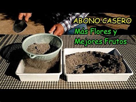 Ceniza Líquida Fertilizante Casero Estimula la Floración y Mejora