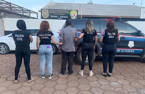 Pol Cia Civil De Altamira Prende Homem Condenado Por Estupro De Vulner Vel