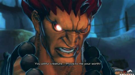 Street Fighter X Tekken Akuma Rival Battle Scene Ending Cinematic
