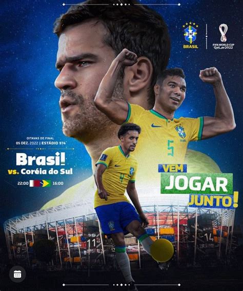 Brasil x Coréia do Sul onde assistir escalações e mais