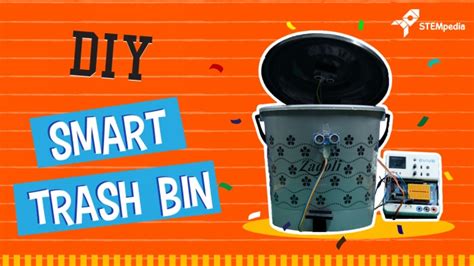 How To Make Smart Dustbin Trash Bin Arduino DIY Project