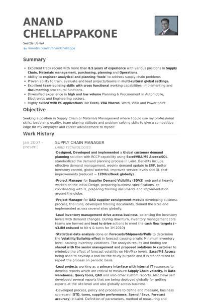 Deloitte Finance Manager Resume Template Kickresume Off
