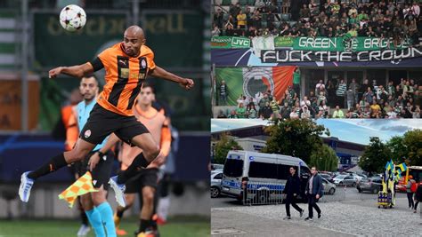 Szachtar Donieck Celtic Glasgow Elżbieta II obrażana w trakcie Ligi