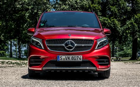 2019 Mercedes Benz V Class AMG Line Long Wallpapers And HD Images
