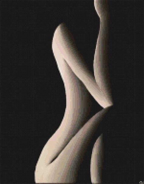 PDF Naked Woman Cross Stitch Pattern Nude Cross Stitch Pattern Etsy