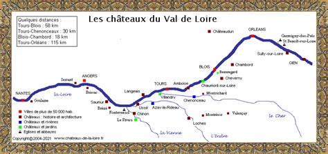 Châteaux de la Loire circuit de visite 3 à 4 jours
