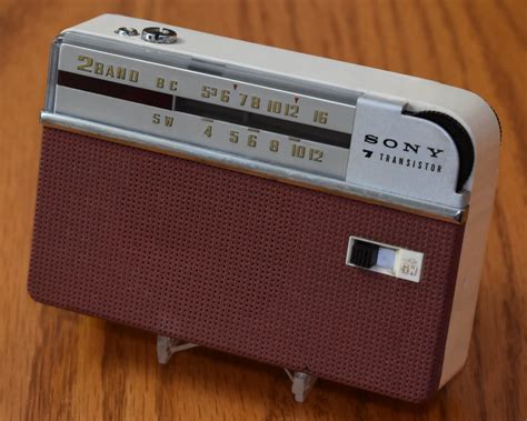 Vintage Sony Transistor Radio Model TR 714 AM SW Bands Flickr