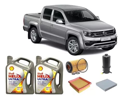 Kit Filtros Aceite Shell Ultra W Vw Amarok