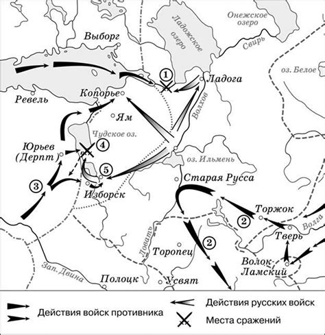 Поход князя дмитрия к дону и куликовская битва контурная карта
