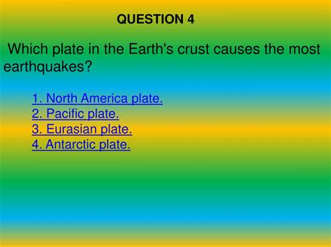 Earthquake Quiz With Answers