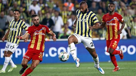 Fenerbahçe Kayserispor maçı ne zaman Fenerbahçe Kayserispor maçı saat