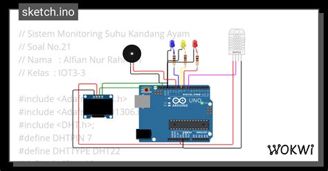 Monitoring Suhu Ino Wokwi Esp Stm Arduino Simulator