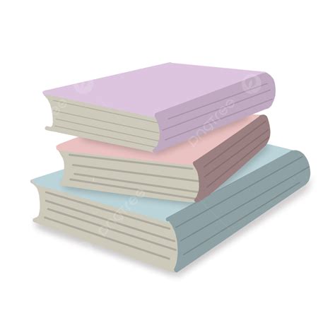 Libro Con Color Pastel PNG Dibujos Libro Leer Libros PNG Y PSD Para